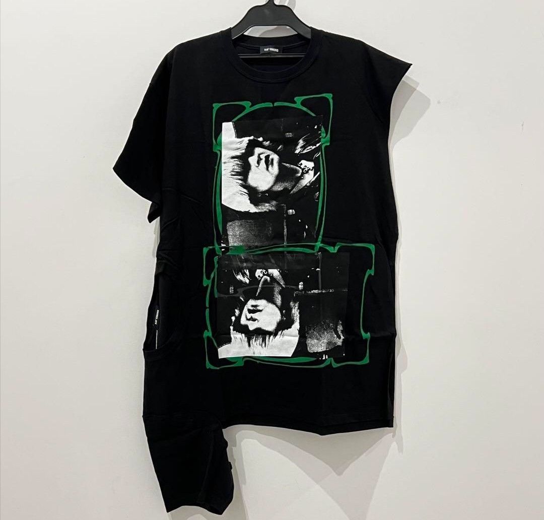 Raf Simons Raf Simons 19SS Portrait Structure Short Sleeve T-Shirt ...