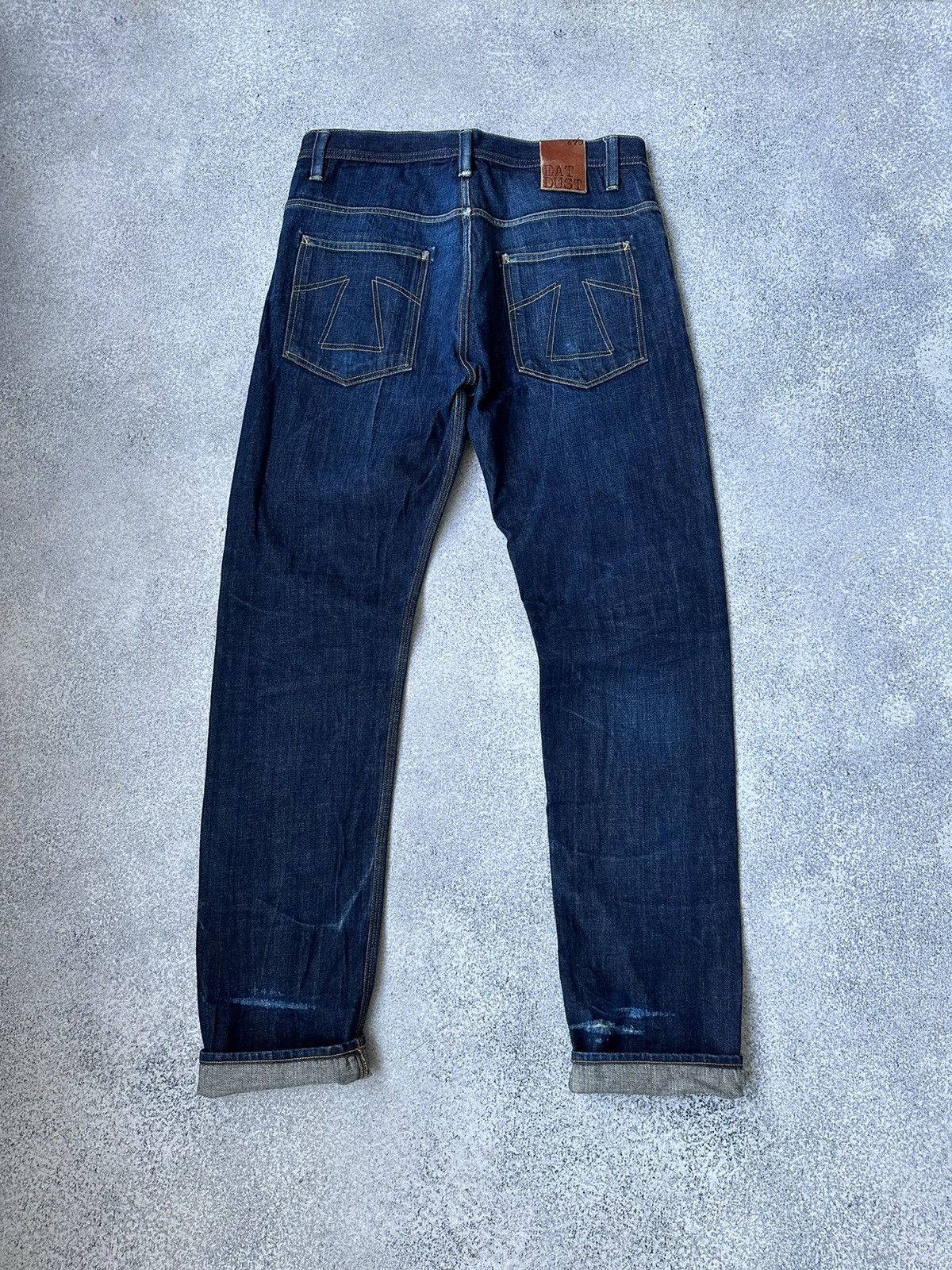 Eat Dust × Japanese Brand × Vintage Vintage Eat Dust Japanese Selvedge ...