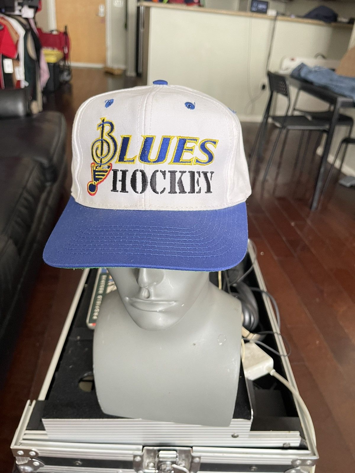 Vintage (Vintage) Blues Hockey SnapBack hat | Grailed