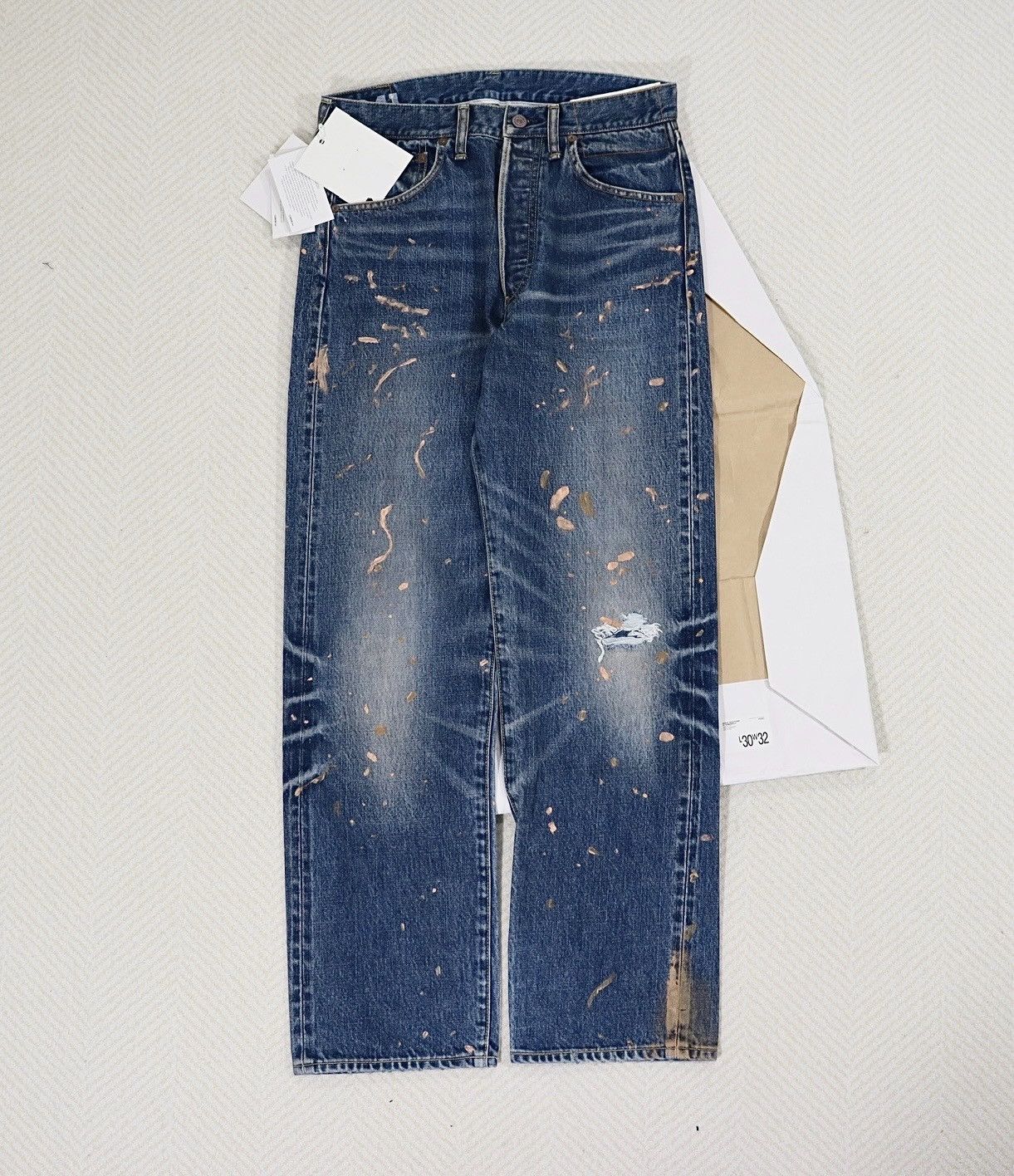 Visvim VISVIM 24AW SOCIAL SCULPTURE 01 DAMAGED-41 01D41 Visvim VISVIM 24AW SOCIAL SCULPTURE 01 DAMAGED-41 01D41