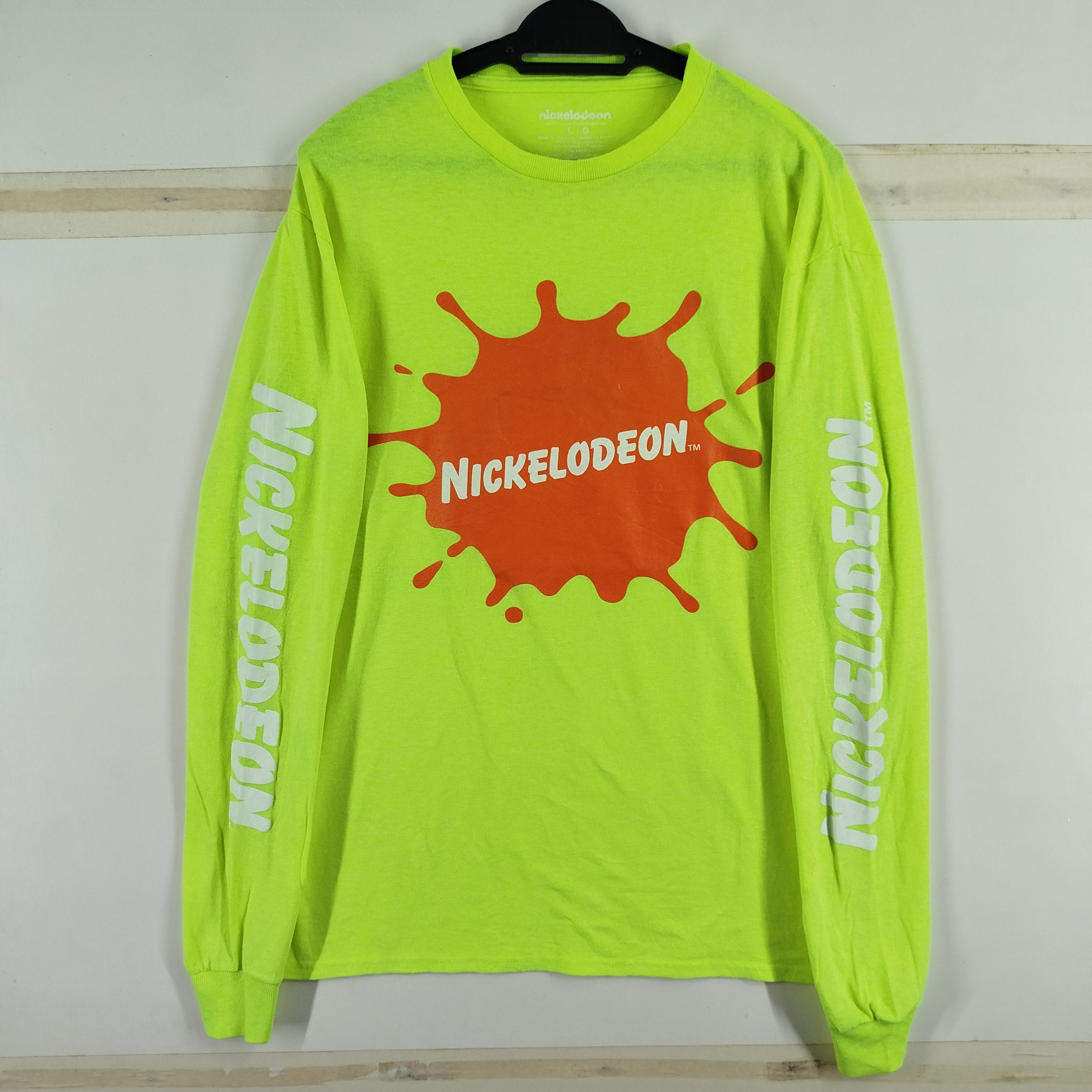 Nickelodeon Nickelodeon Big Spell Out Cartoon Network Art Movie | Grailed