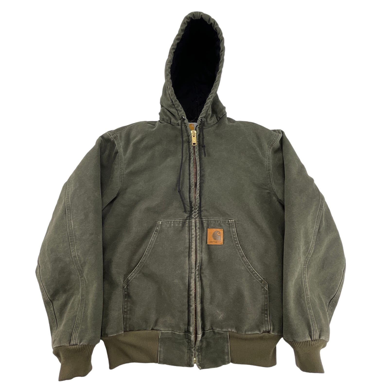Carhartt Carhartt Sandstone Jacket Mens Small J68 MOS Moss Green | Grailed