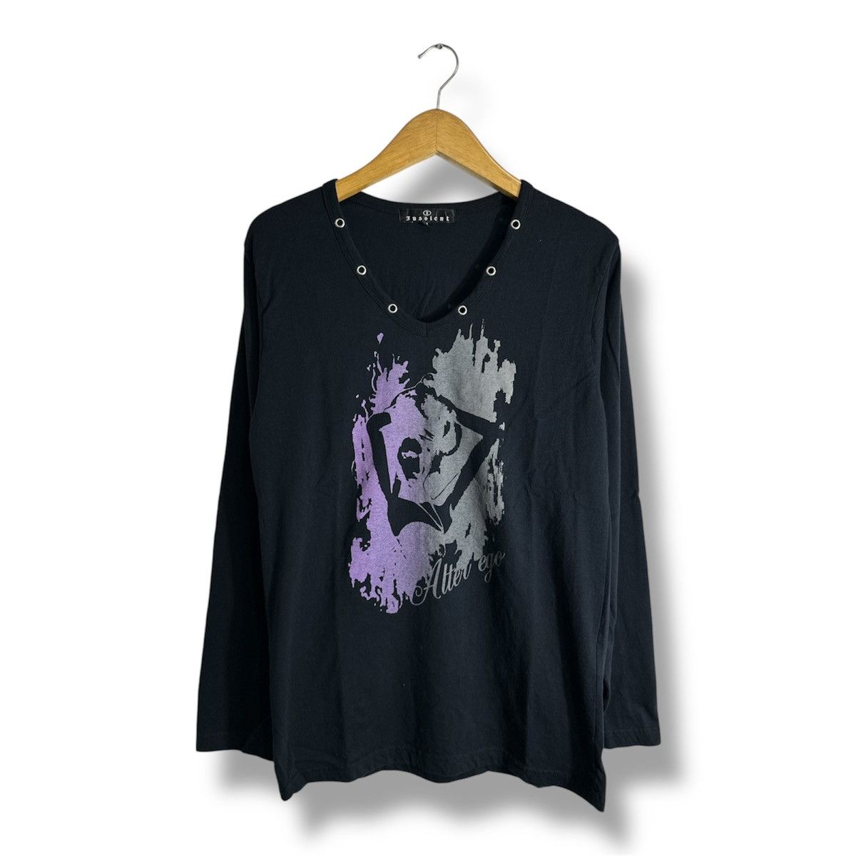 14th Addiction JAPANESE GOTHIC ALTER EGO LONG SLEEVE TEE KMRII LGB ...