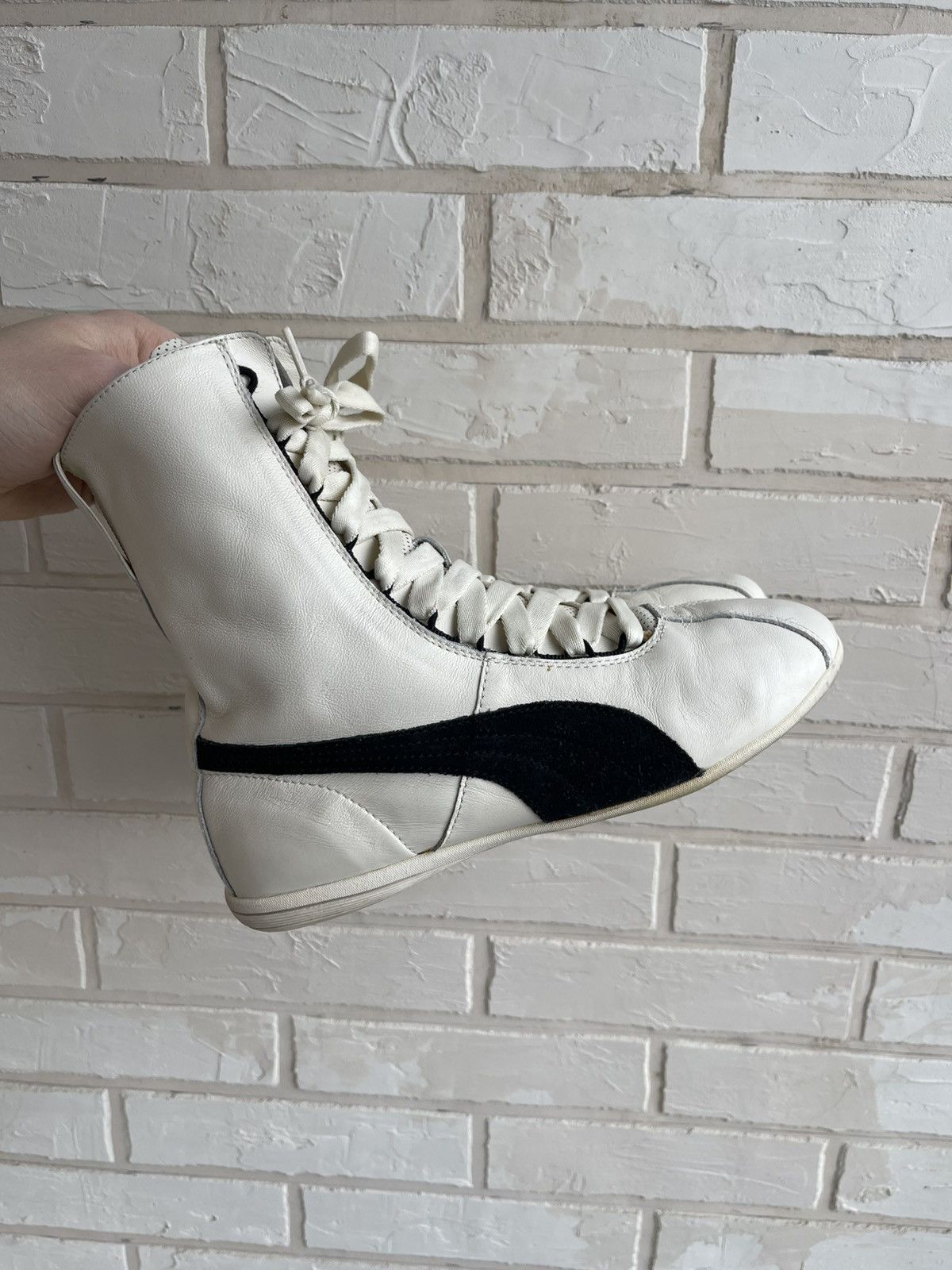 Avant Garde × Puma × Vintage PUMA Y2K Eskiva Hi boxing boots wrestling ...