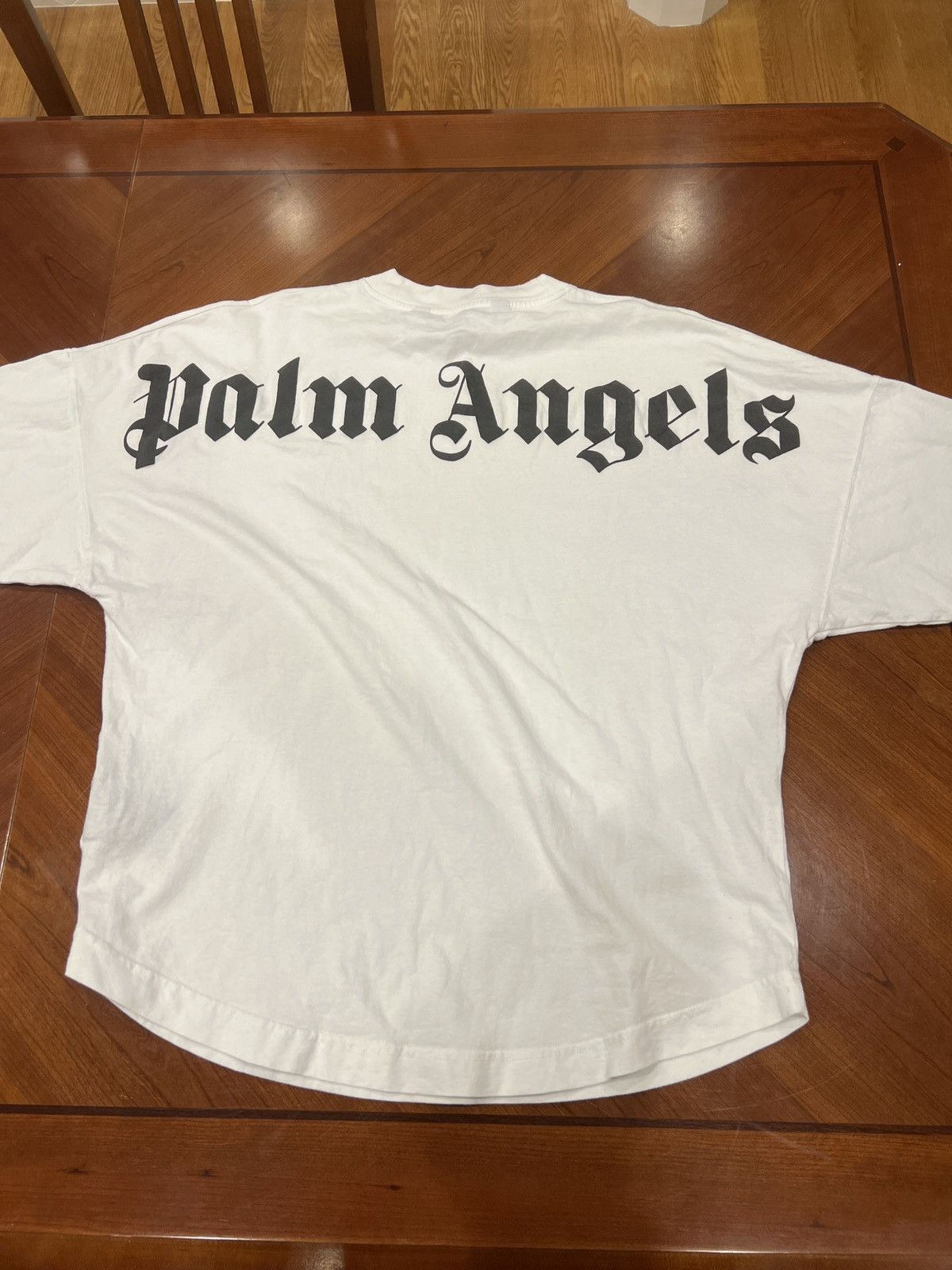 Palm Angels White Palm Angles Boxy tee | Grailed