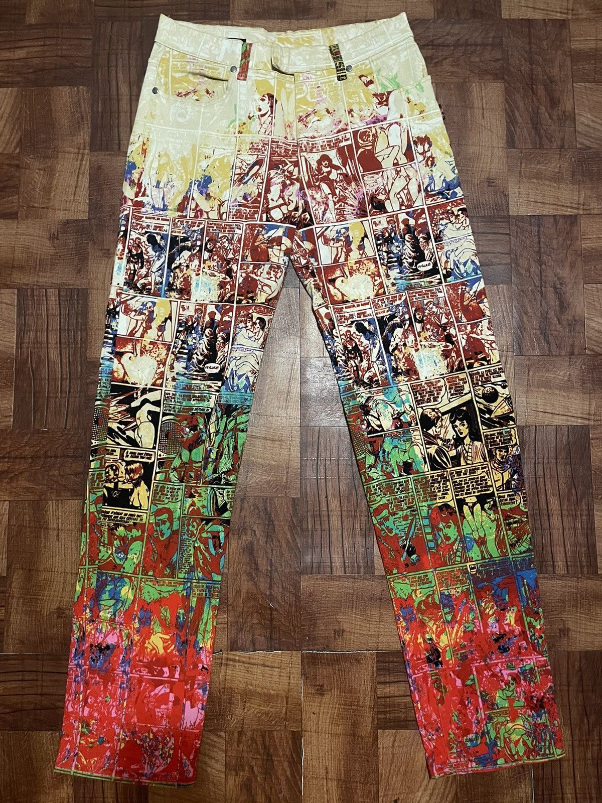 Jean Paul Gaultier Jean Paul Gaultier Comic Book Archive Pants | Grailed