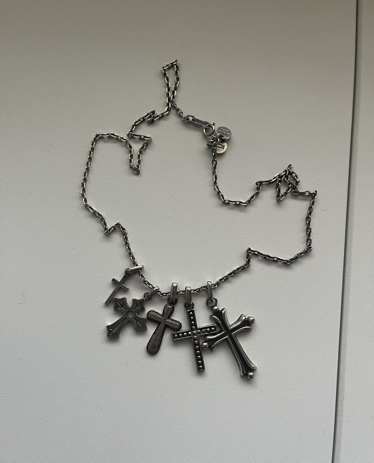 Undercover Undercover AW02 Multi-Cross Pendant Necklace | Grailed