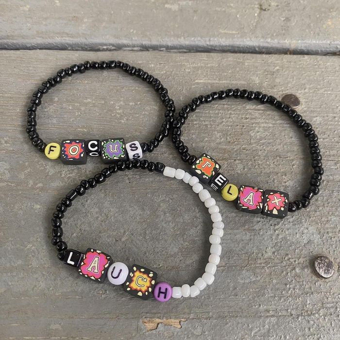 Handmade Beaded Word Bracelets | Grailed