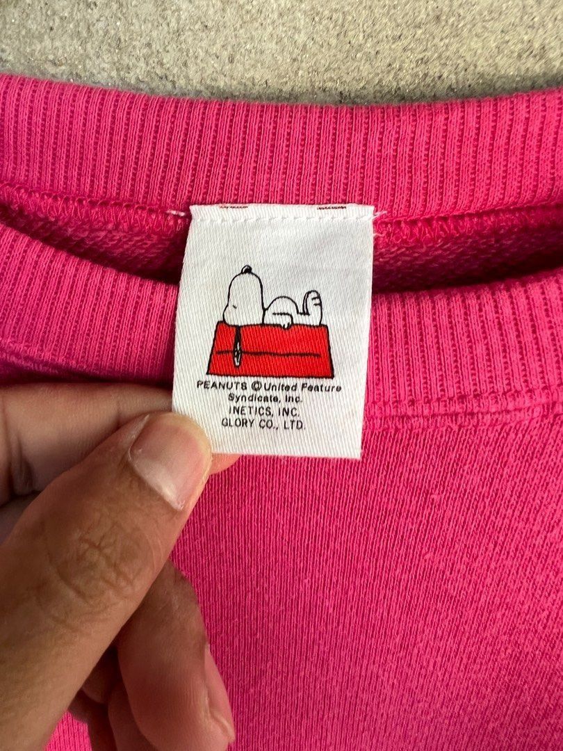 Peanuts Vintage Snoopy And Woodstock Cartoon Sweatshirt | Grailed