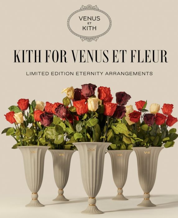 Kith Kith For Venus roses flowers vase | Grailed