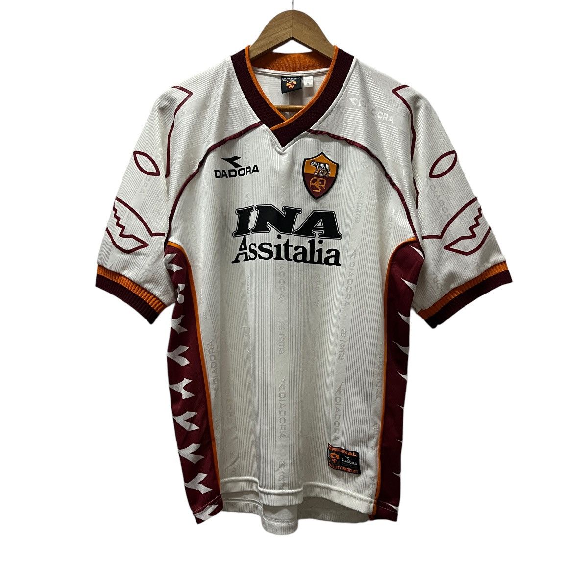 Soccer Jersey Vintage AS Roma 1999/00 Away Kit Jersey | Grailed