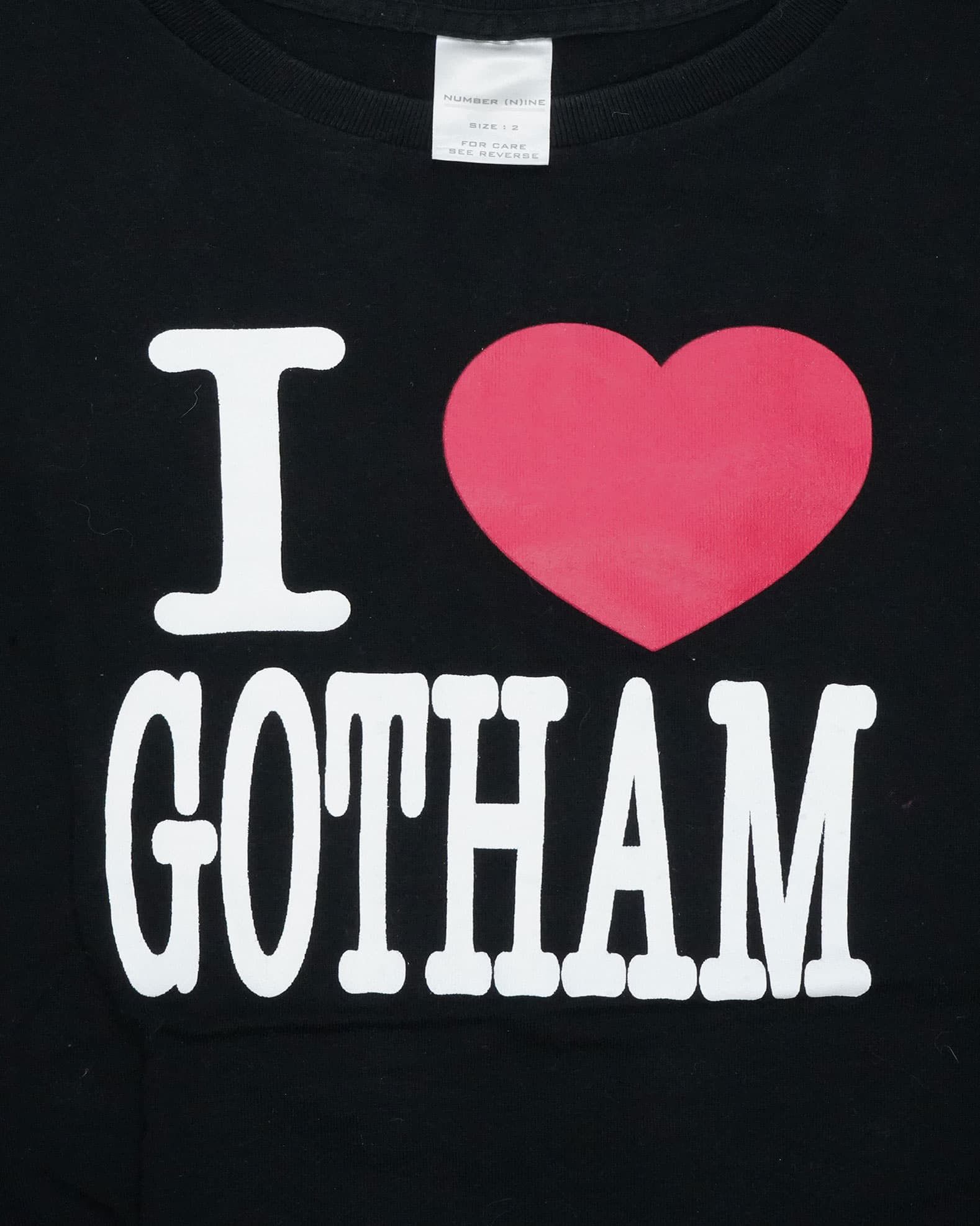 Number (N)ine Number (N)ine "I Love Gotham" Tee - SS02 "Modern Age ...