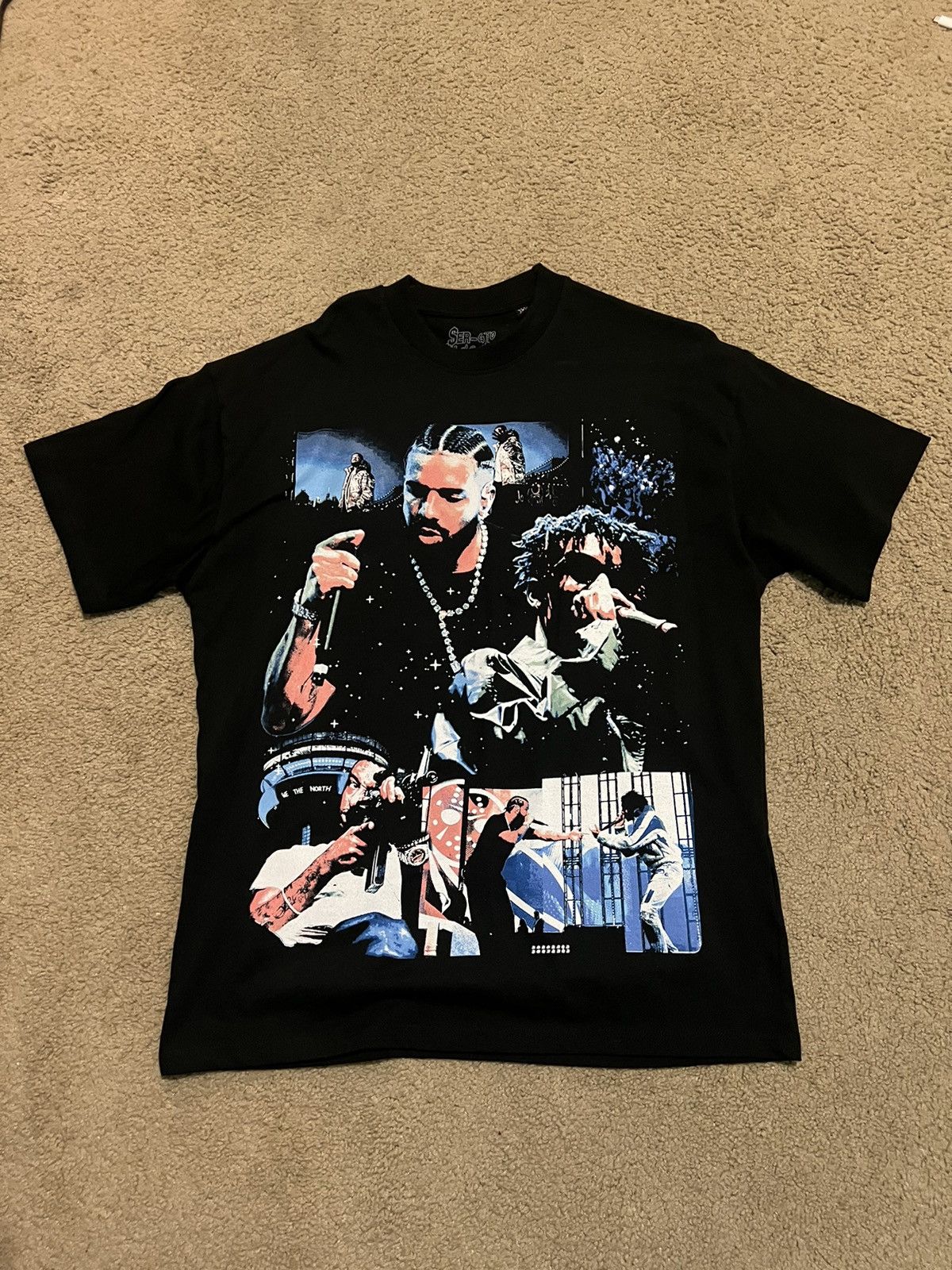 Sergio Calabasas Sergio Calabasas Drake x 21 Savage Tee | Grailed