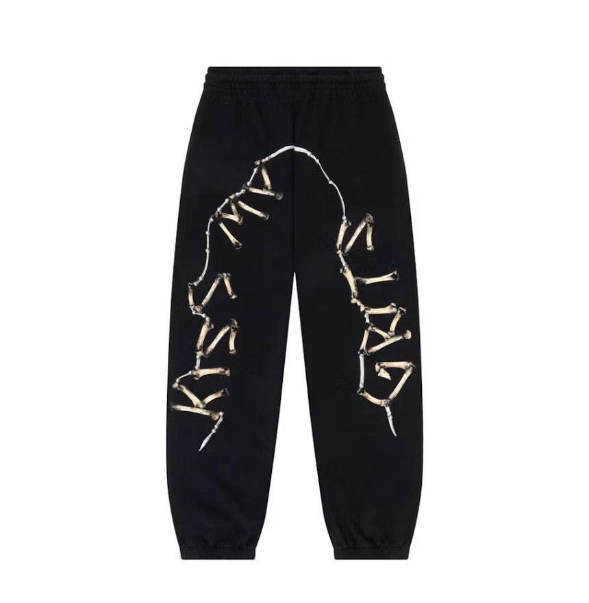 DENIM TEARS Chicken Bone Sweatpants Black | Grailed