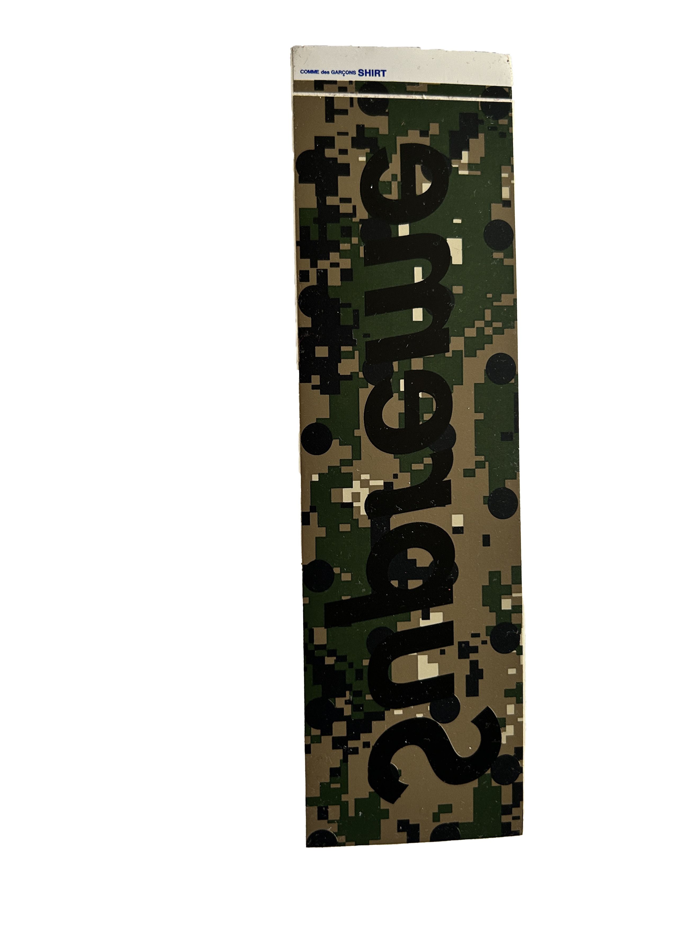 Supreme cdg comme des garcon digi sticker box logo | Grailed
