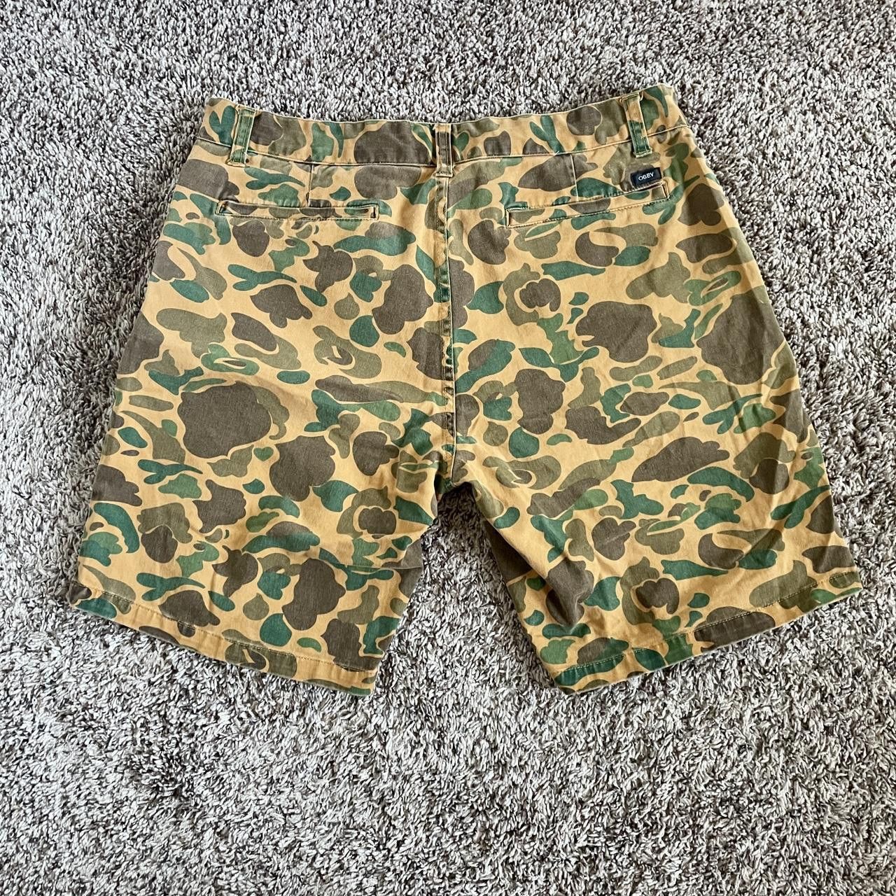 Obey × Streetwear × Vintage Obey Duck Camo Chino Shorts | Grailed
