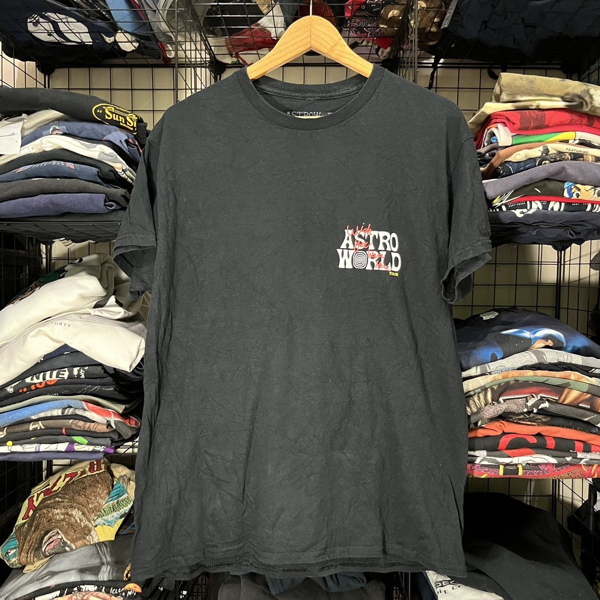 Travis Scott Travis Scott Wish You Where Here Astro World Tour | Grailed