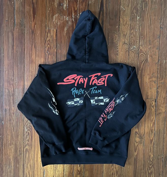Chrome Hearts Chrome Hearts Matty Boy Stay Fast Hoodie | Grailed