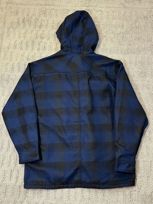 Dickies Dickies Blue Black Plaid Twill Polar Fleece Jacket Coat | Grailed