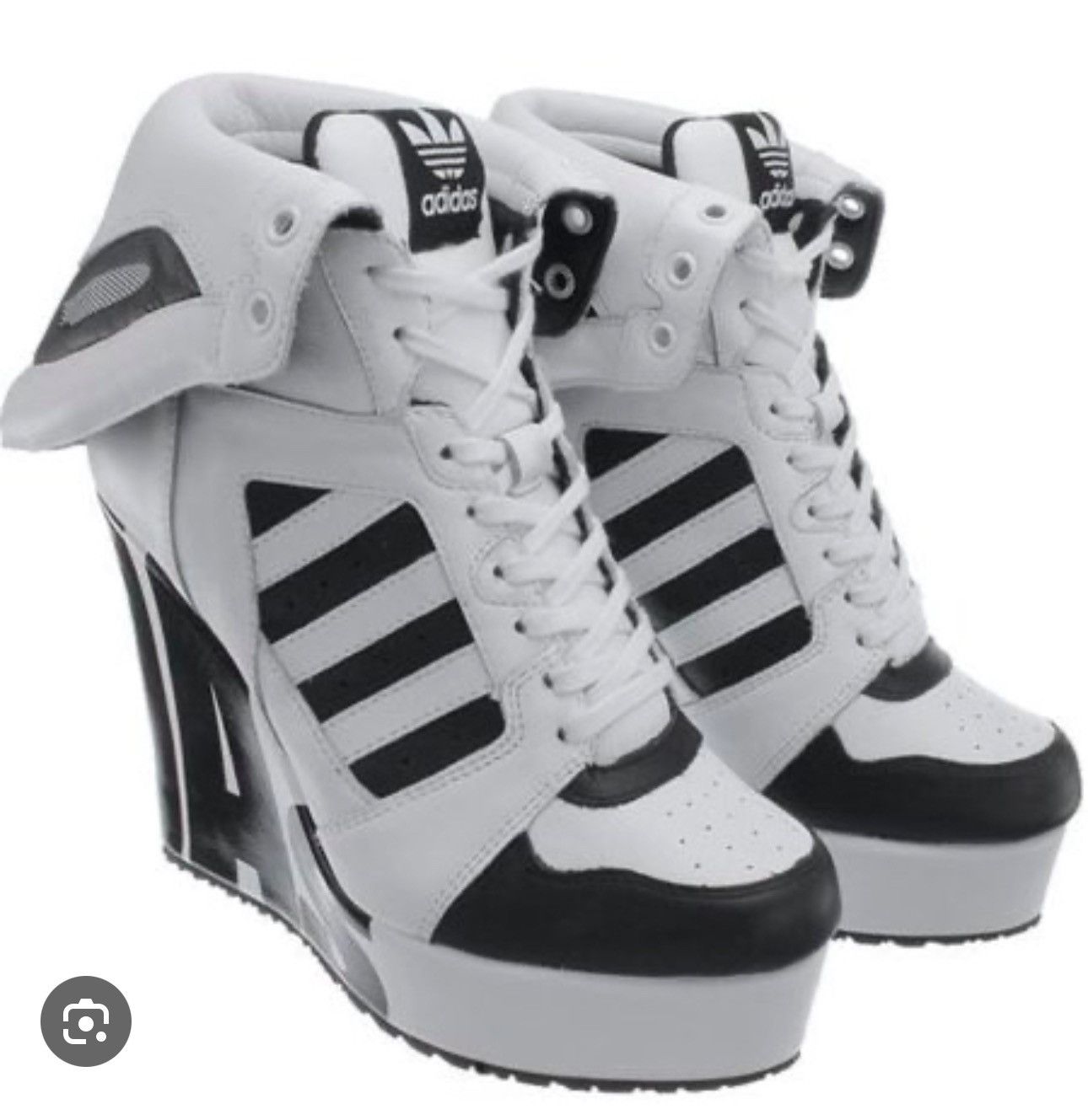 Adidas Adidas Jeremy Scott Rare Wedge Sneaker Heels platform | Grailed