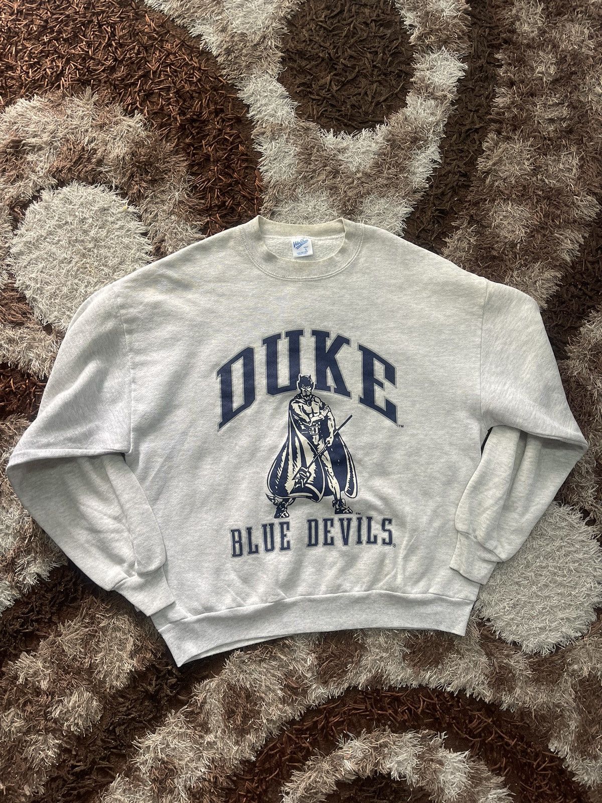 Vintage VINTAGE DUKE BLUE DEVILS CREWNECK VERY RARE | Grailed