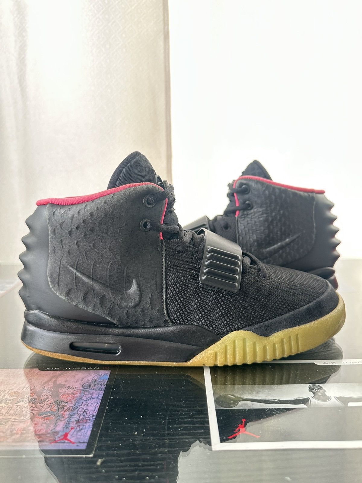 Nike Nike Air Yeezy 2 Solar Red | Grailed