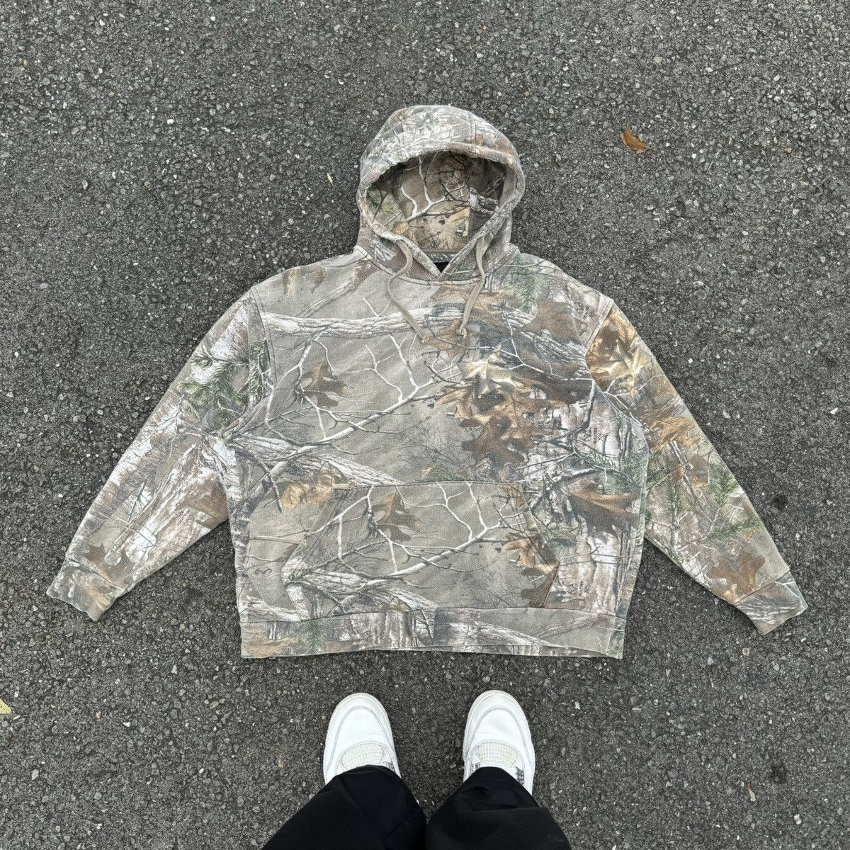 Streetwear × Vintage vintage real tree camo hoodie | Grailed