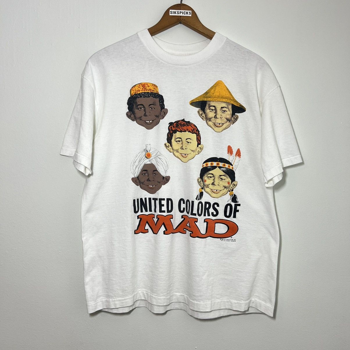 Art × Vintage Vintage 90s Mad Magazine Alfred E. Neuman Stanley ...