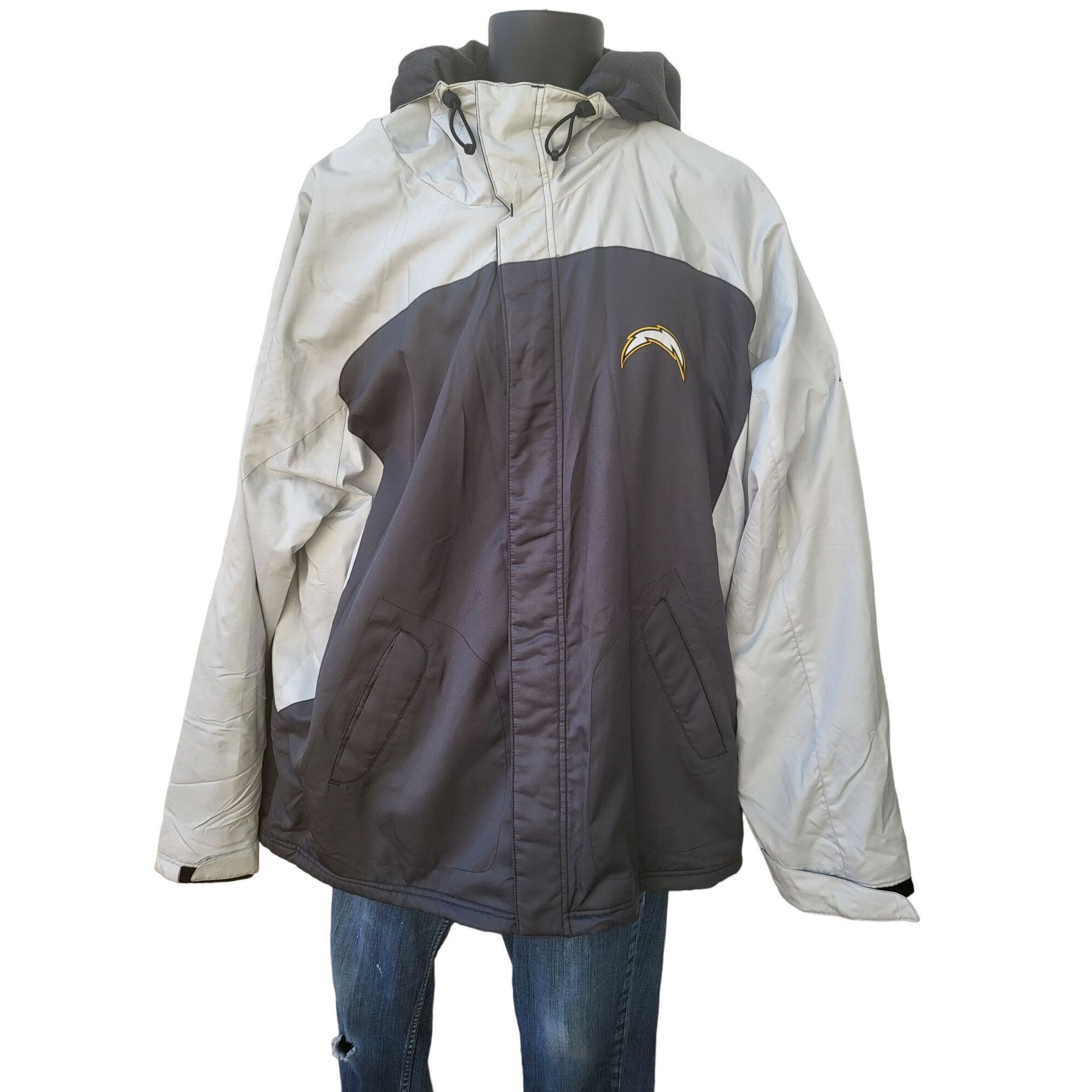 Reebok NFL Reebok Coat Men Sz XXL Vintage Team Apparel San Diego Ch ...