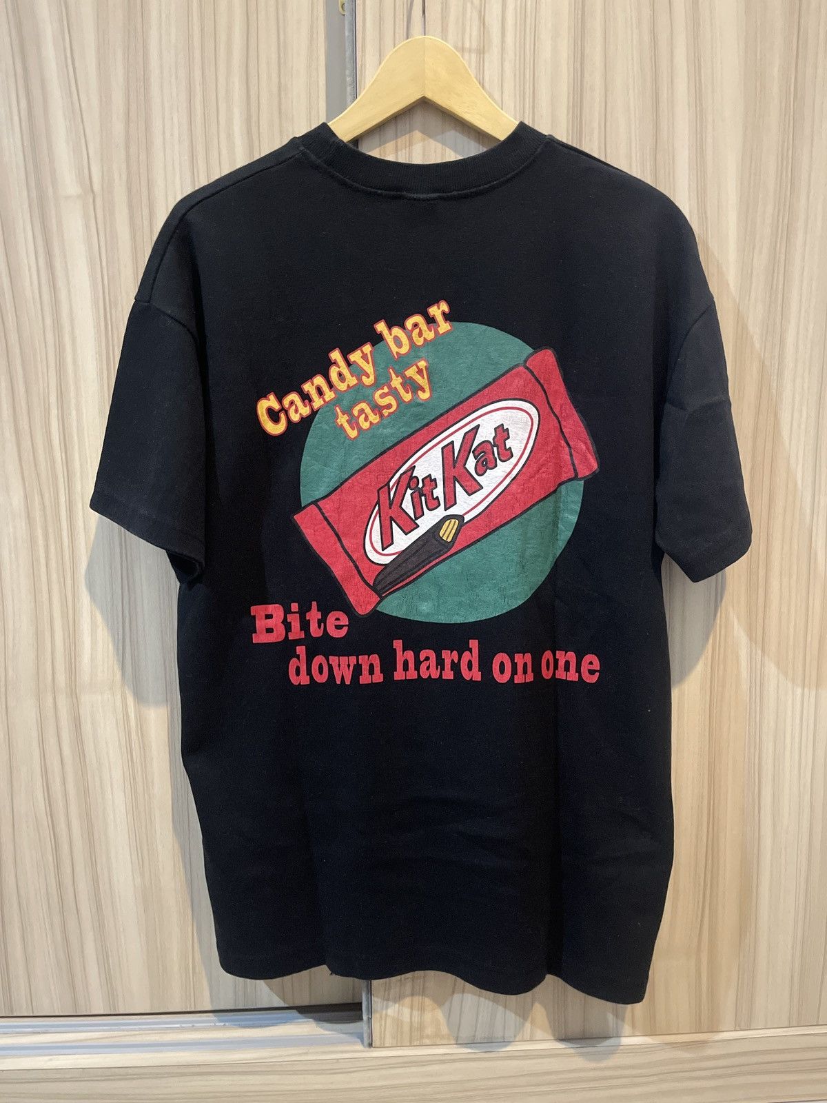 Vintage Vintage kit kat chocolate promo t shirt | Grailed