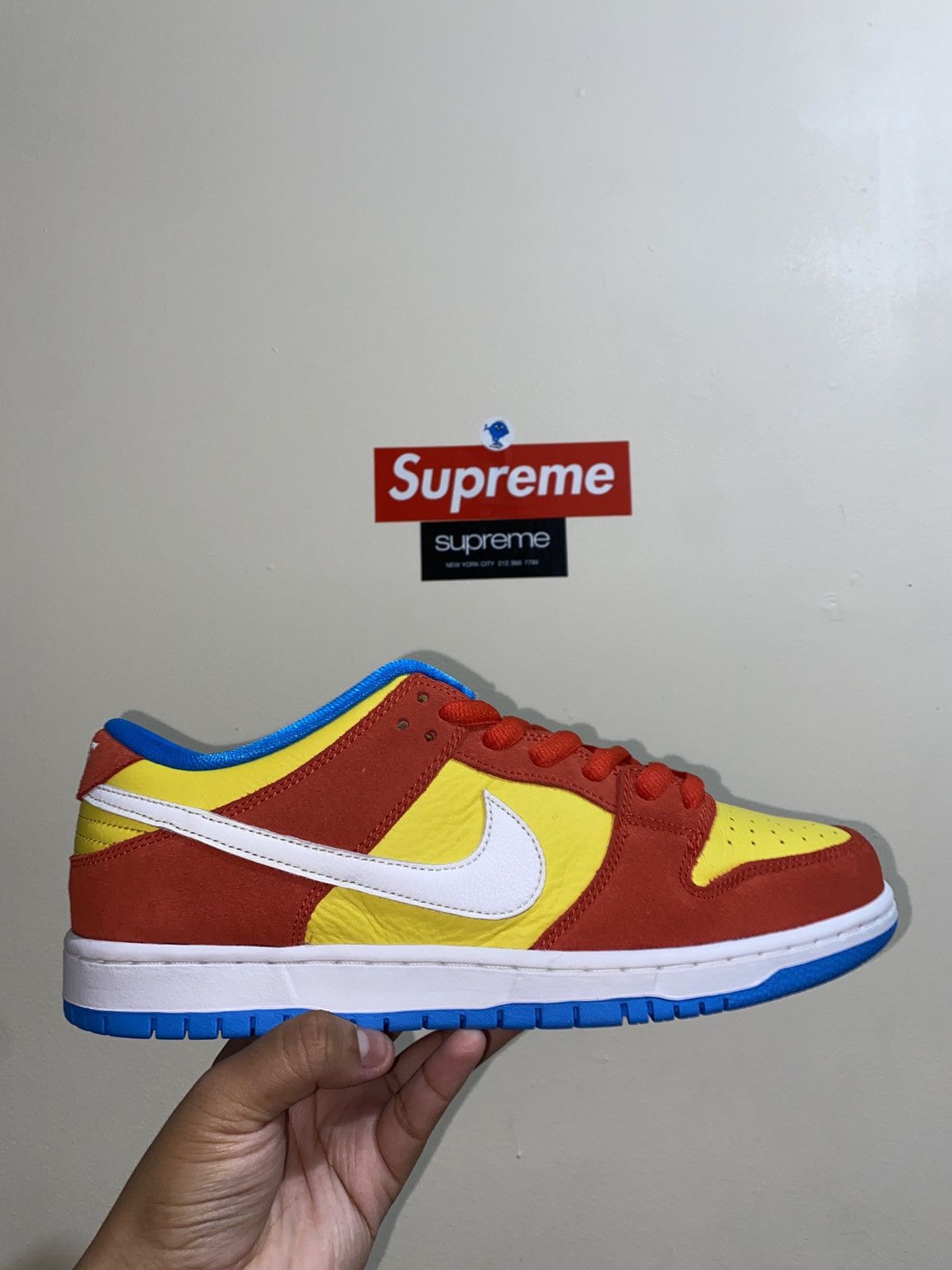 Nike × The Simpsons Nike SB Dunk Low Pro Bart Simpson | Grailed