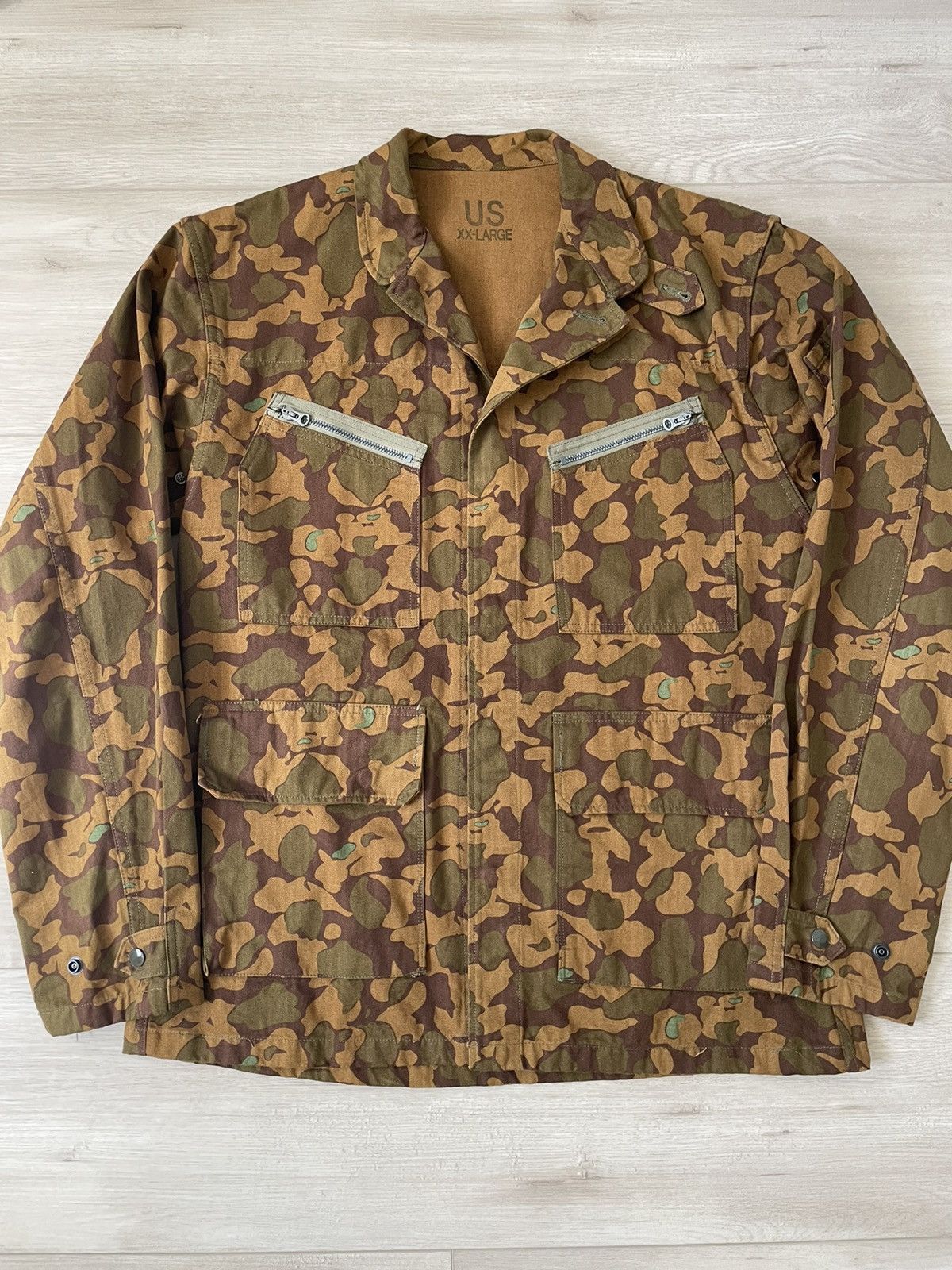 Sugar Cane Mister Freedom Evac Jak Duck Camo Jacket Made in Japan | Grailed