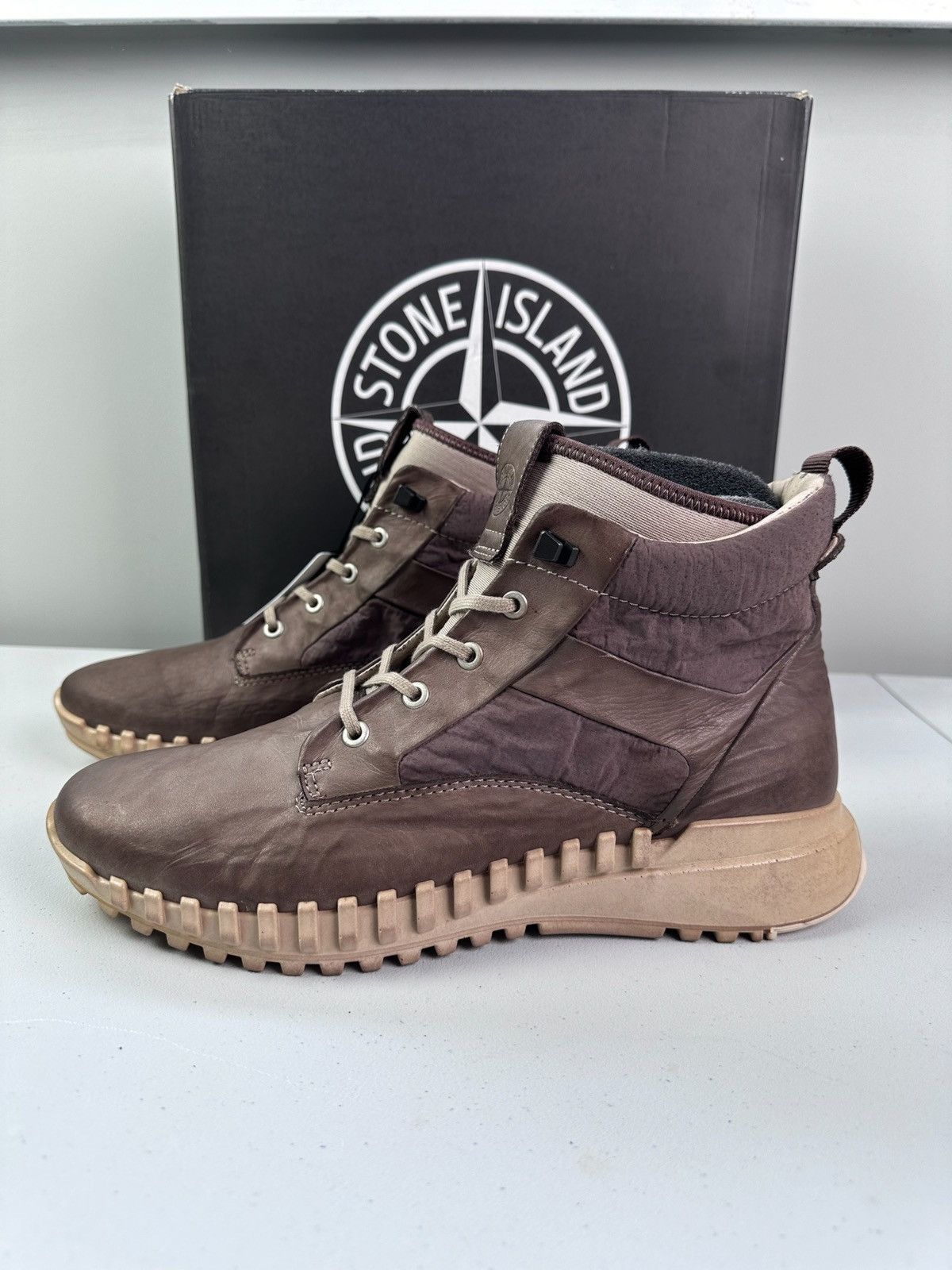 Ecco × Stone Island Stone Island x Ecco Garment Dyed Boots | Grailed