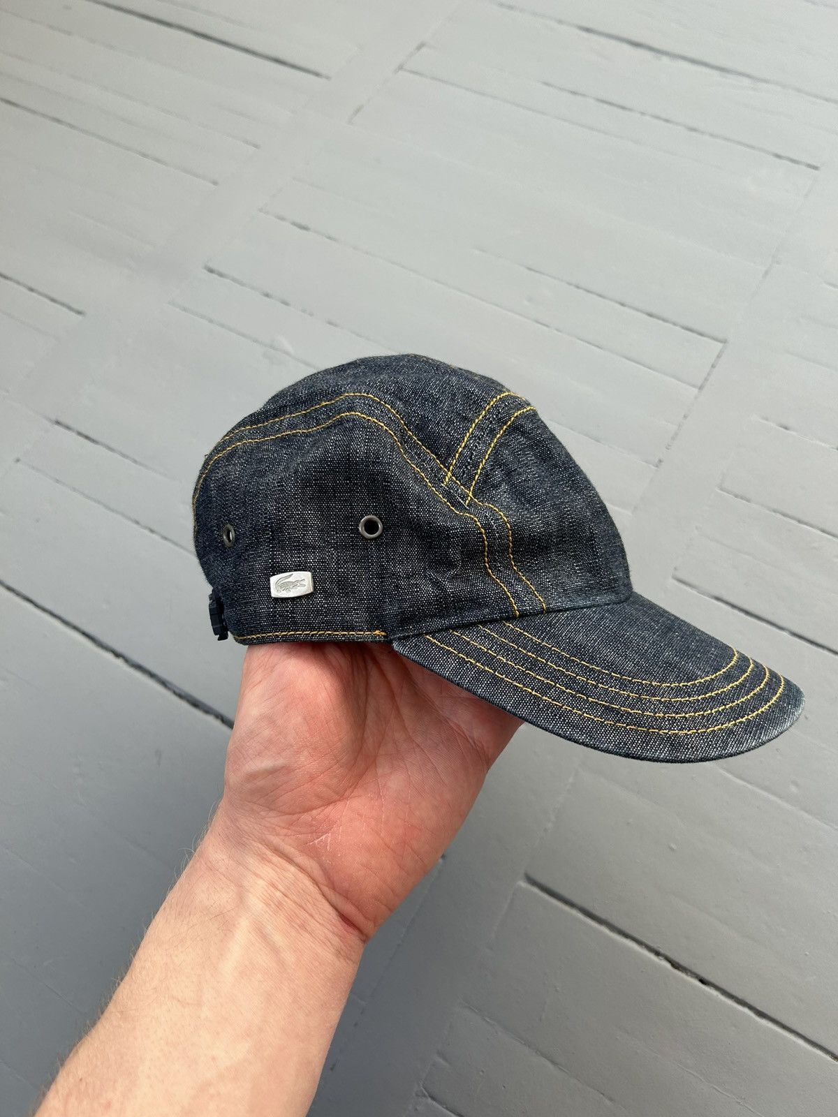 Lacoste × Vintage Lacoste vintage 5 panel cap | Grailed