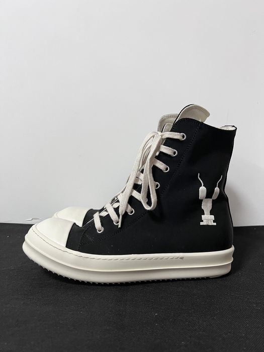 Rick Owens Rick owens drkshdw ramones high top sneakers sz 40 | Grailed