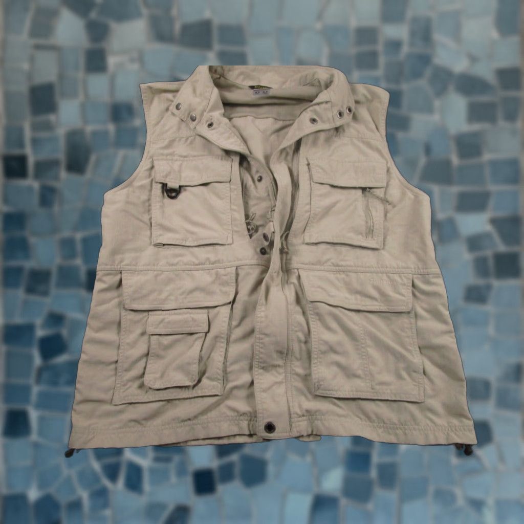 Vintage Titanium Finish Mens Large Brown Safari Style Premium Outdoor ...