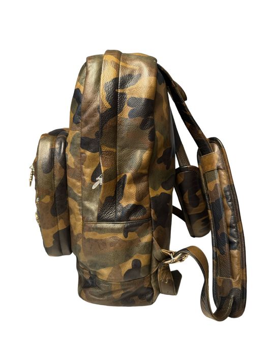 Chrome Hearts 1/1 Chrome Hearts Seventh Grade Camo Leather Cross ...