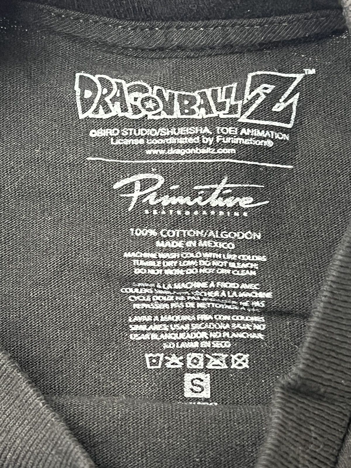 Primitive Primitive Dragon Ball Z Frieza Anime Kanji Long Sleeve Tee ...