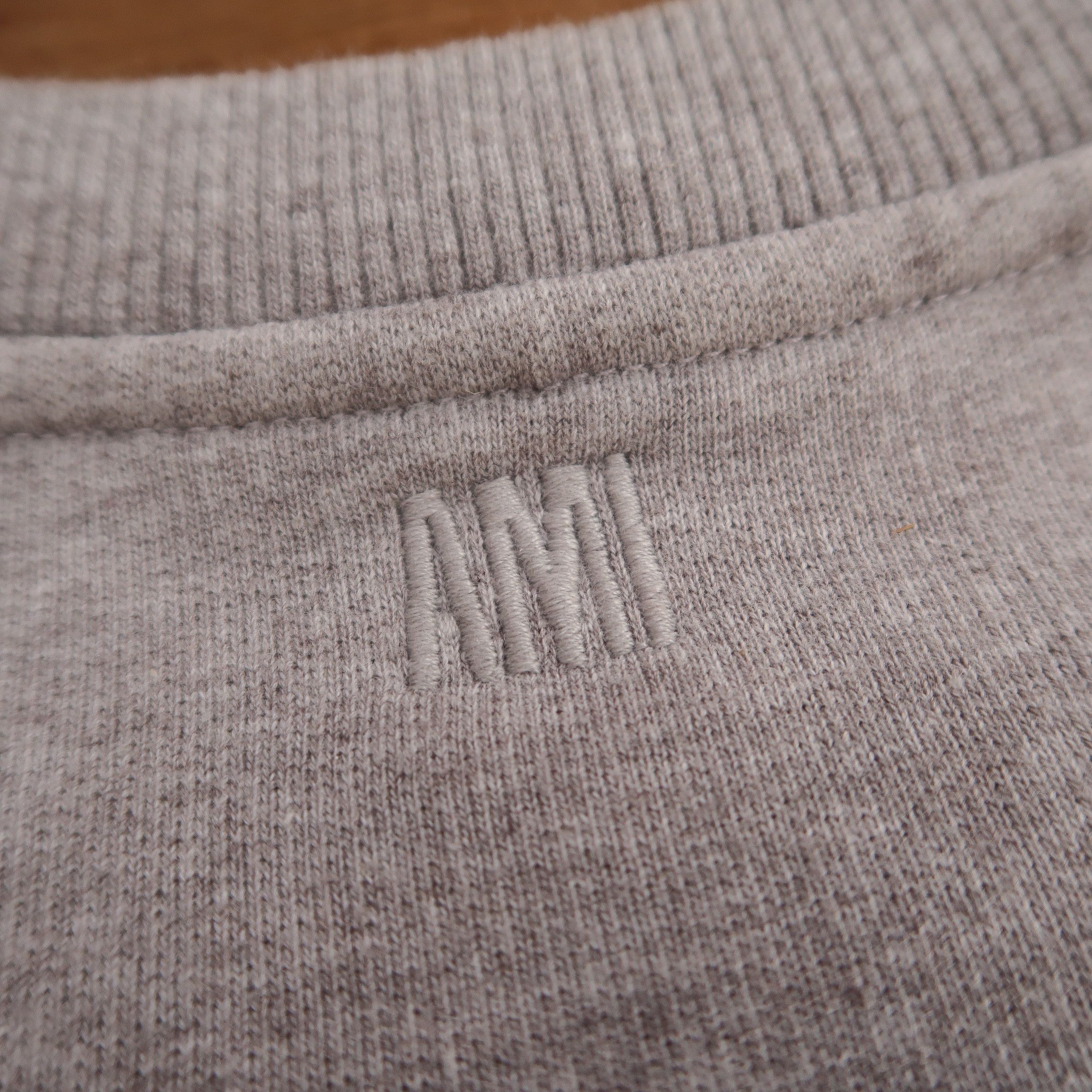 AMI × Designer AMI Paris Alexandre Mattiussi Spell Out Logo Sweatshirt ...