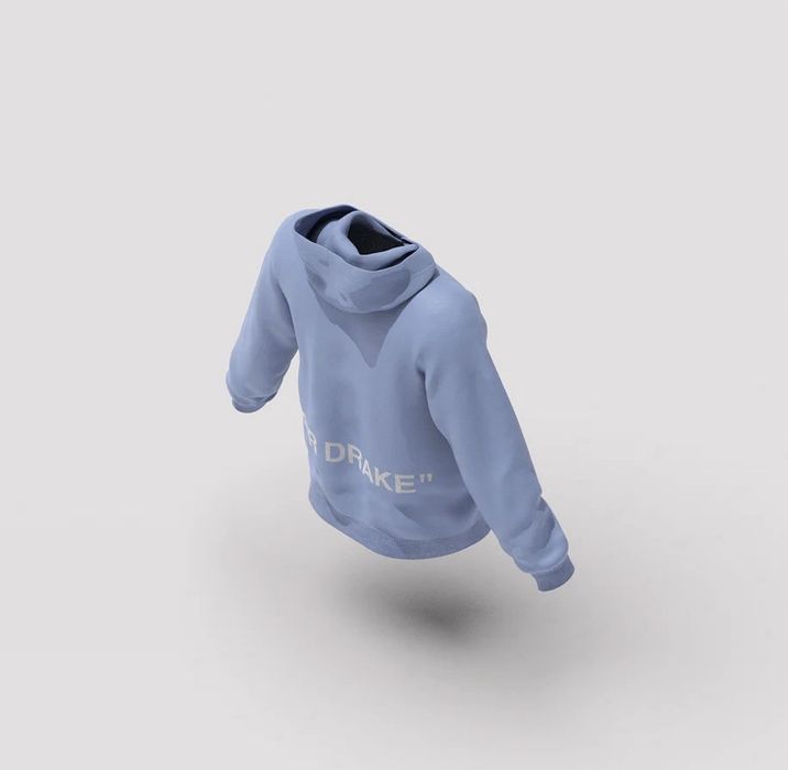 Nike Air Drake “Quotes” Virgil Abloh Hoodie | Grailed