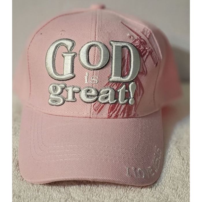 Greats GOD IS GREAT I LOVE JESUS CROSS RELIGIOUS CHRIST BASEBALL CAP ...