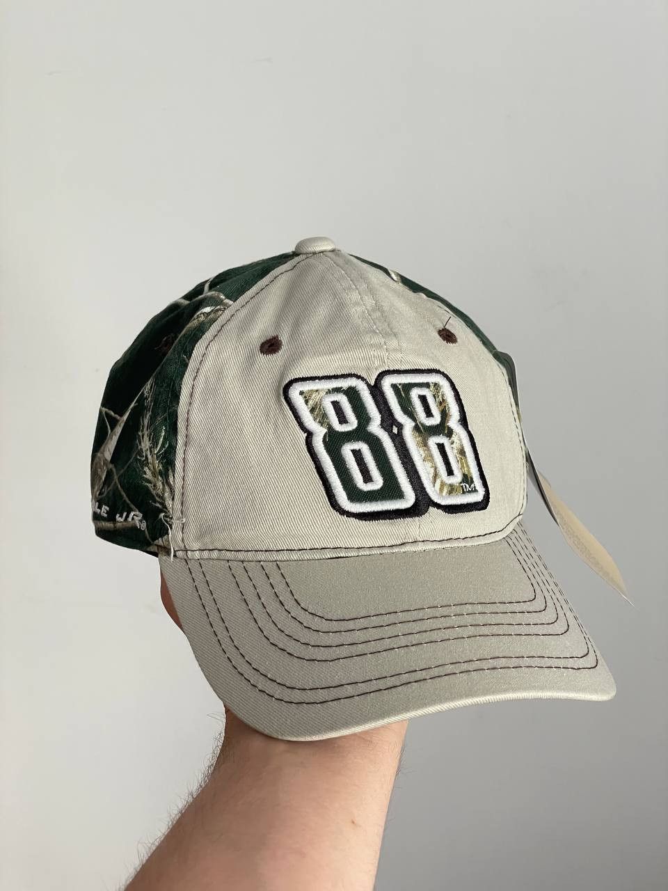 NASCAR Nascar Racing x RealTree #88 Dale JR Green Camo Cap | Grailed