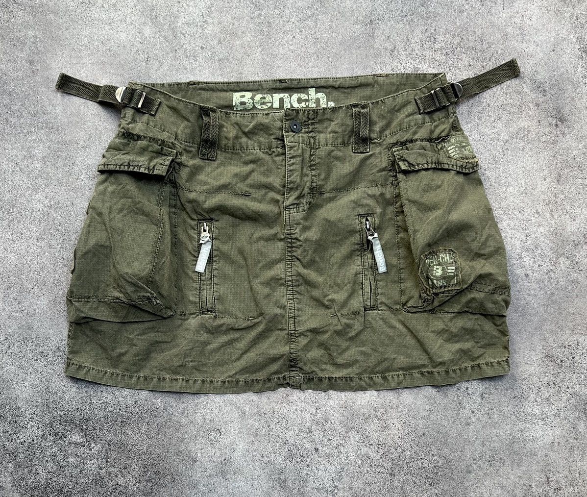 Bench × Streetwear × Vintage Bench vintage cargo mini skirt | Grailed