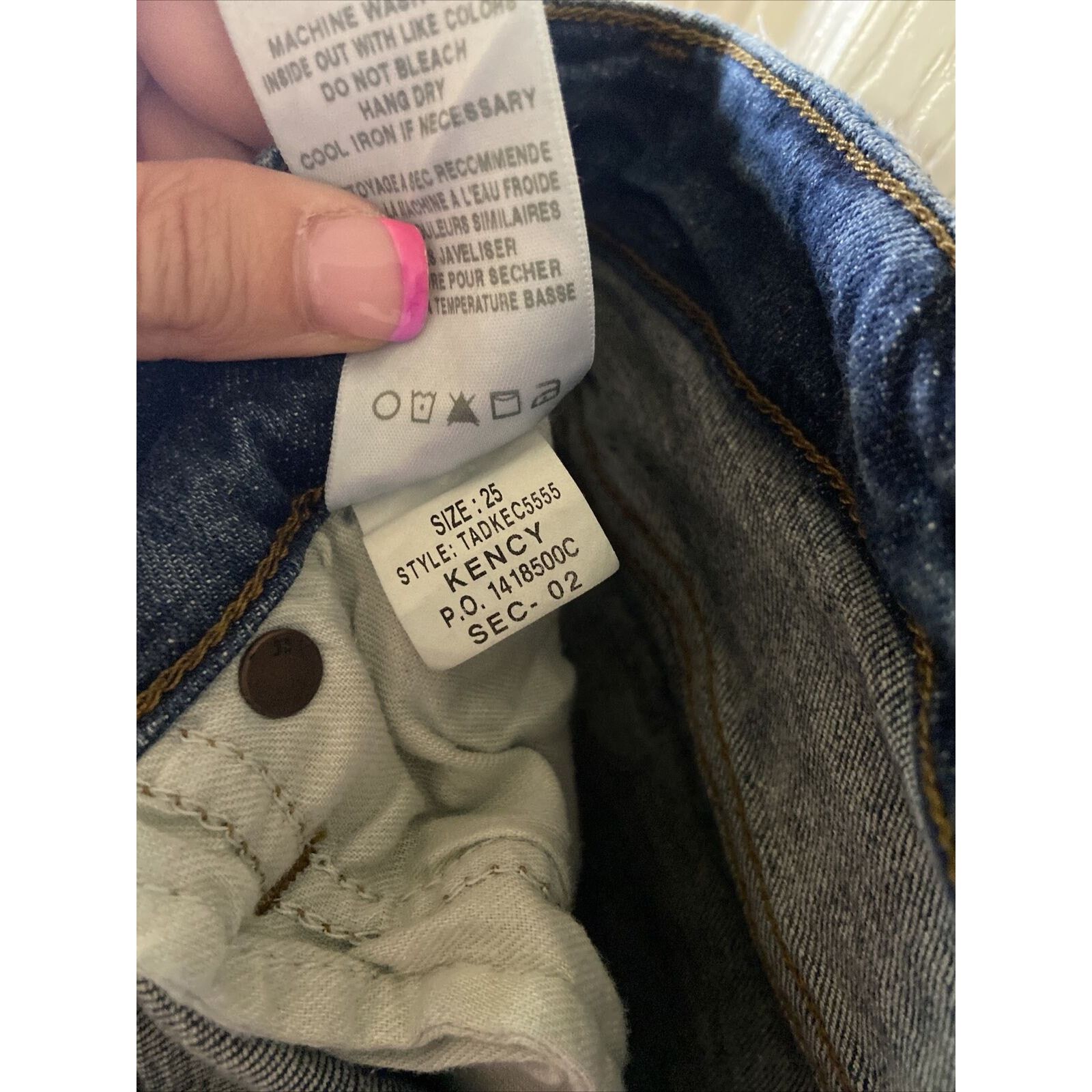 Joes Joe's Jeans Kency Boyfriend Slim Crop Blue Distressed 25 | Grailed