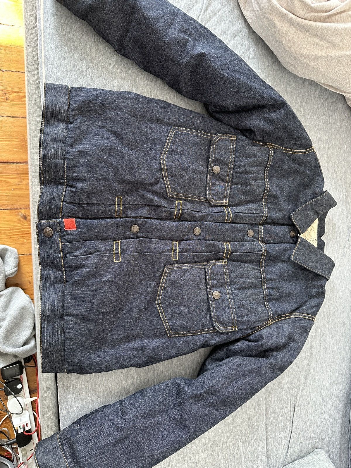 Visvim Visvim padded 101 denim jacket | Grailed