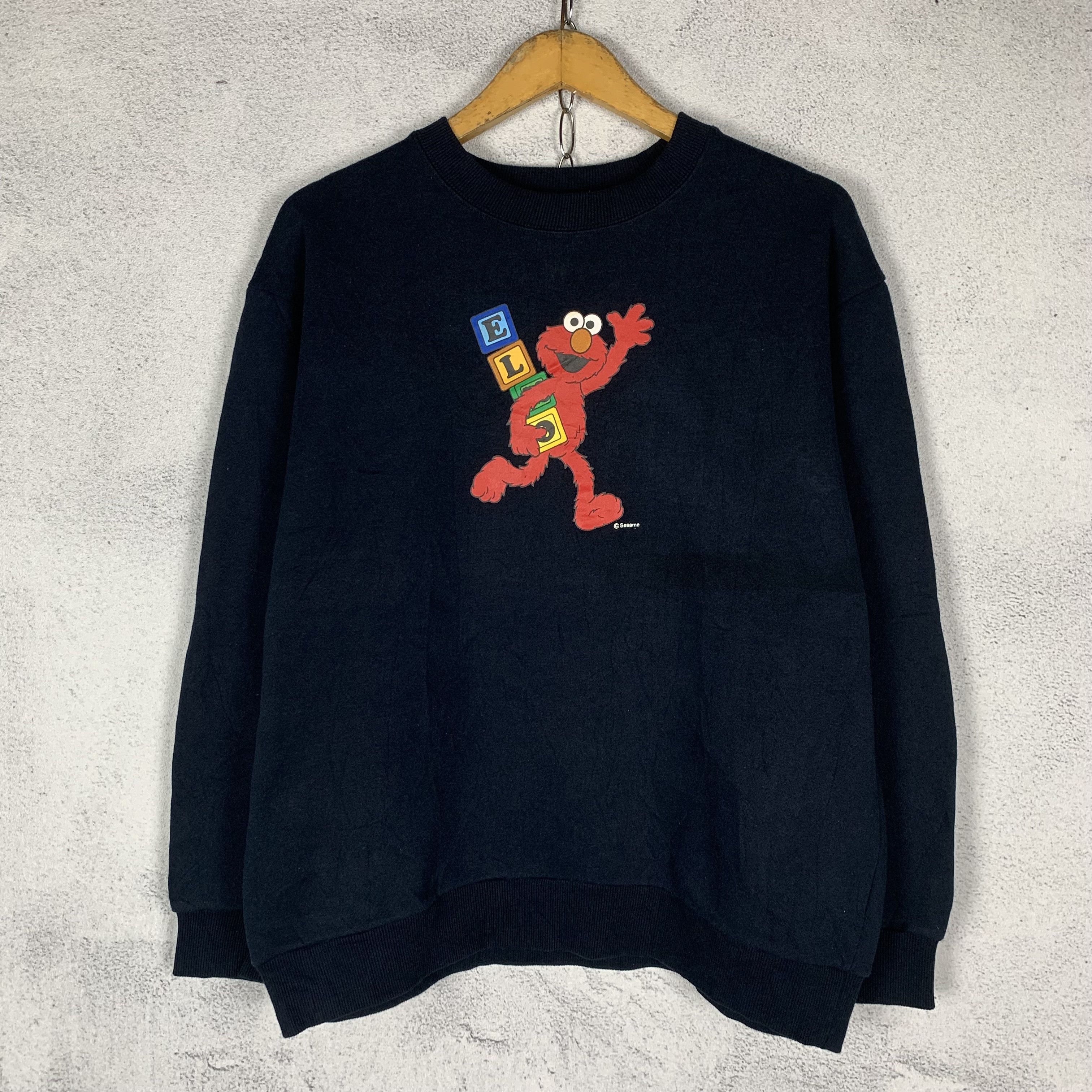 Disney × Nickelodeon × Warner Bros ELMO Sesame Street Sweatshirt ...