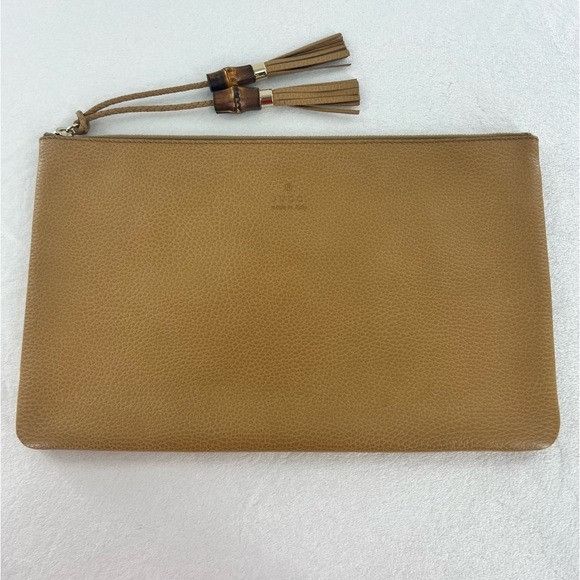 Gucci Gucci Controllato Tan Clutch Bag | Grailed