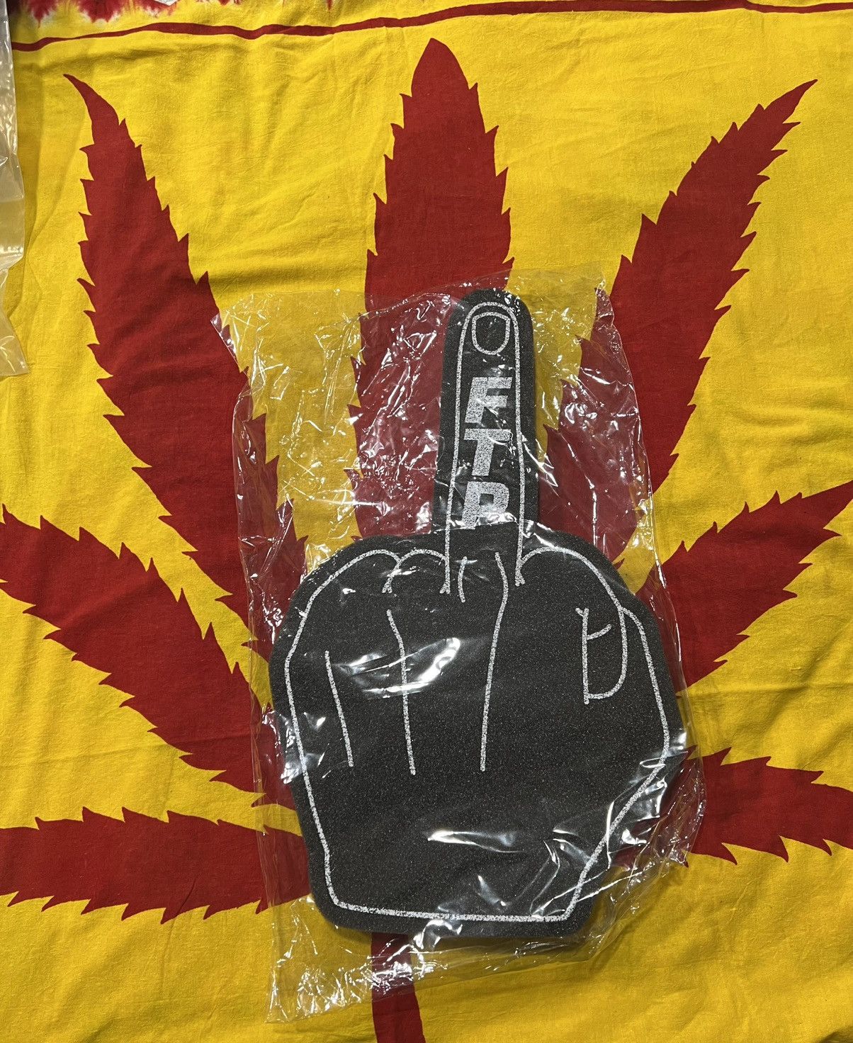 Fuck The Population FTP Foam Middle Finger | Grailed