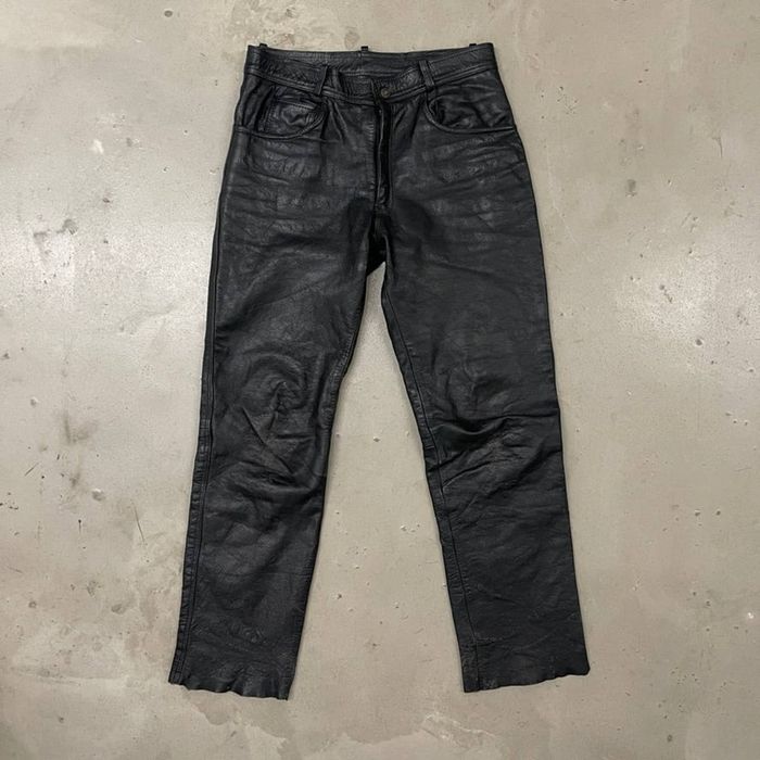 Xelement Vintage Leather pants W 34 | Grailed
