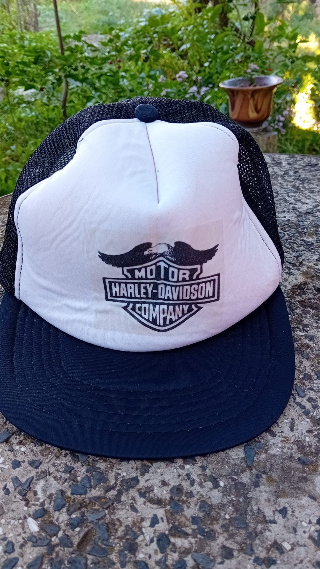 Harley Davidson Harley Davidson Motor Company SWAG Trucker hat snapback ...